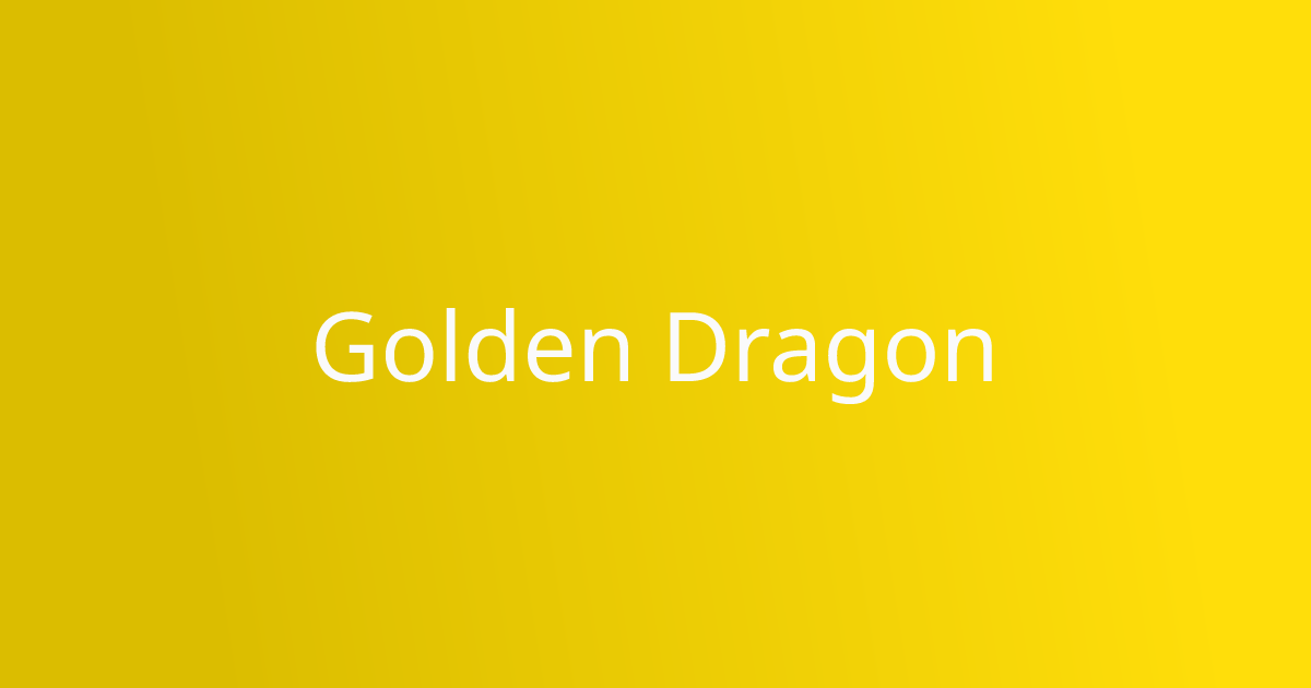 Order Authentic Chinese Online | Golden Dragon - Pickup or Delivery ...